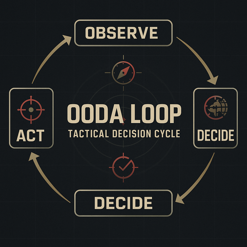 🧠 Behind the Red Dot: Mastering the OODA Loop – Grey Matter Gear